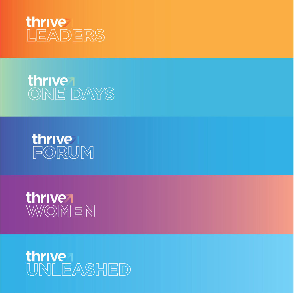 Thrive Conferences | Leadership Conference Branding & Website Design
